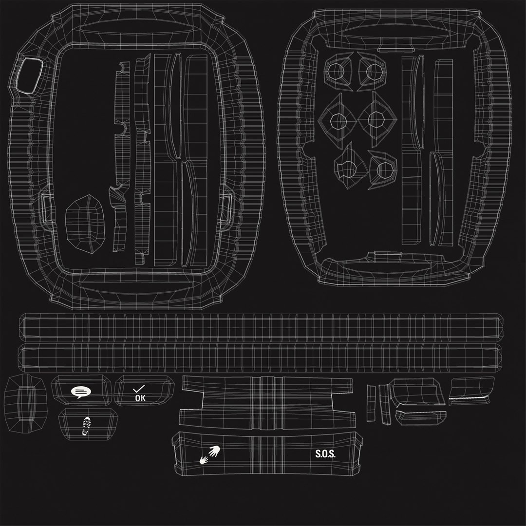 Satellite Gps Messenger Tracking 3D Model - TurboSquid 1188358