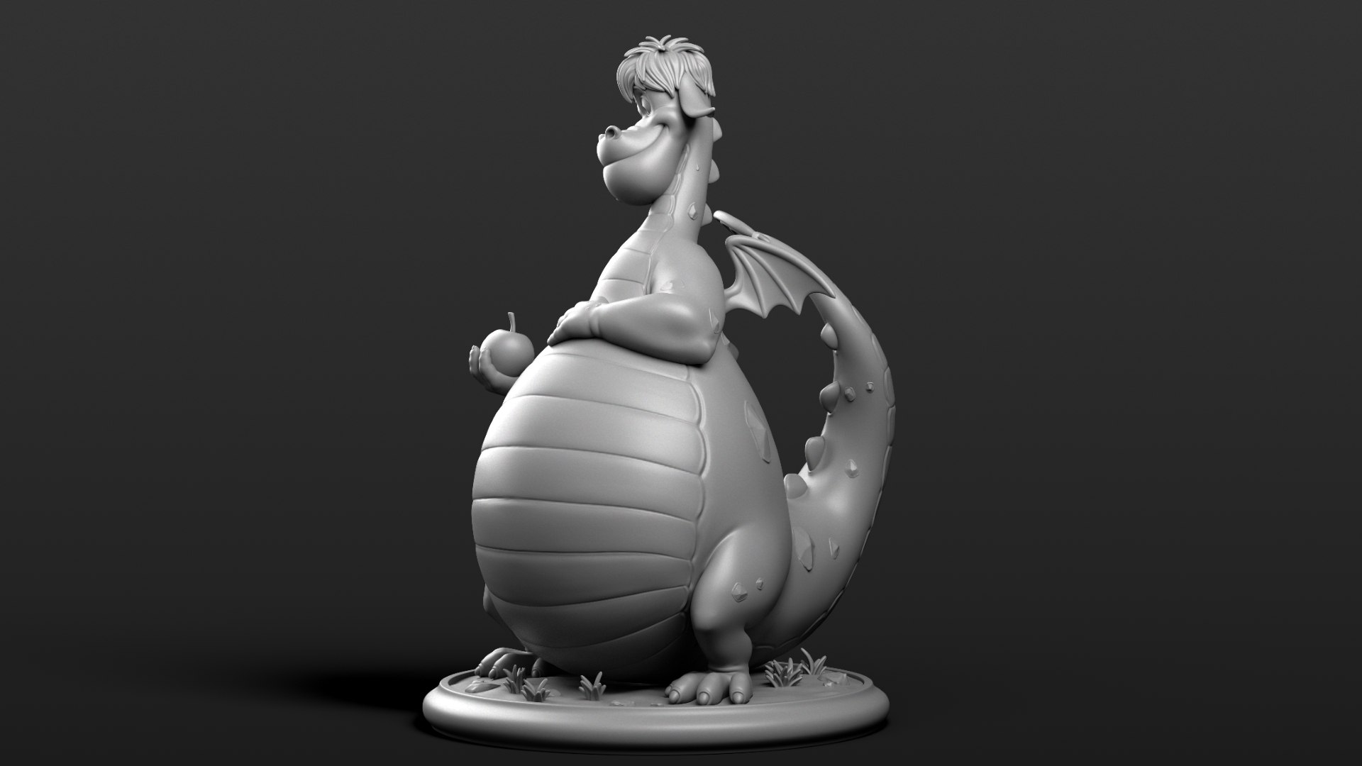 Elliott The Dragon Model - TurboSquid 2060270