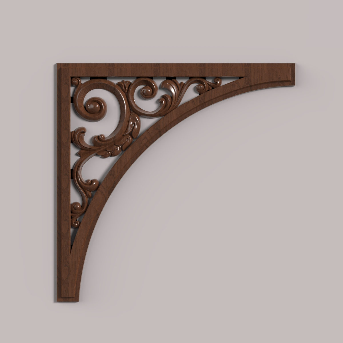 Corner decor carving 3D model - TurboSquid 1205382