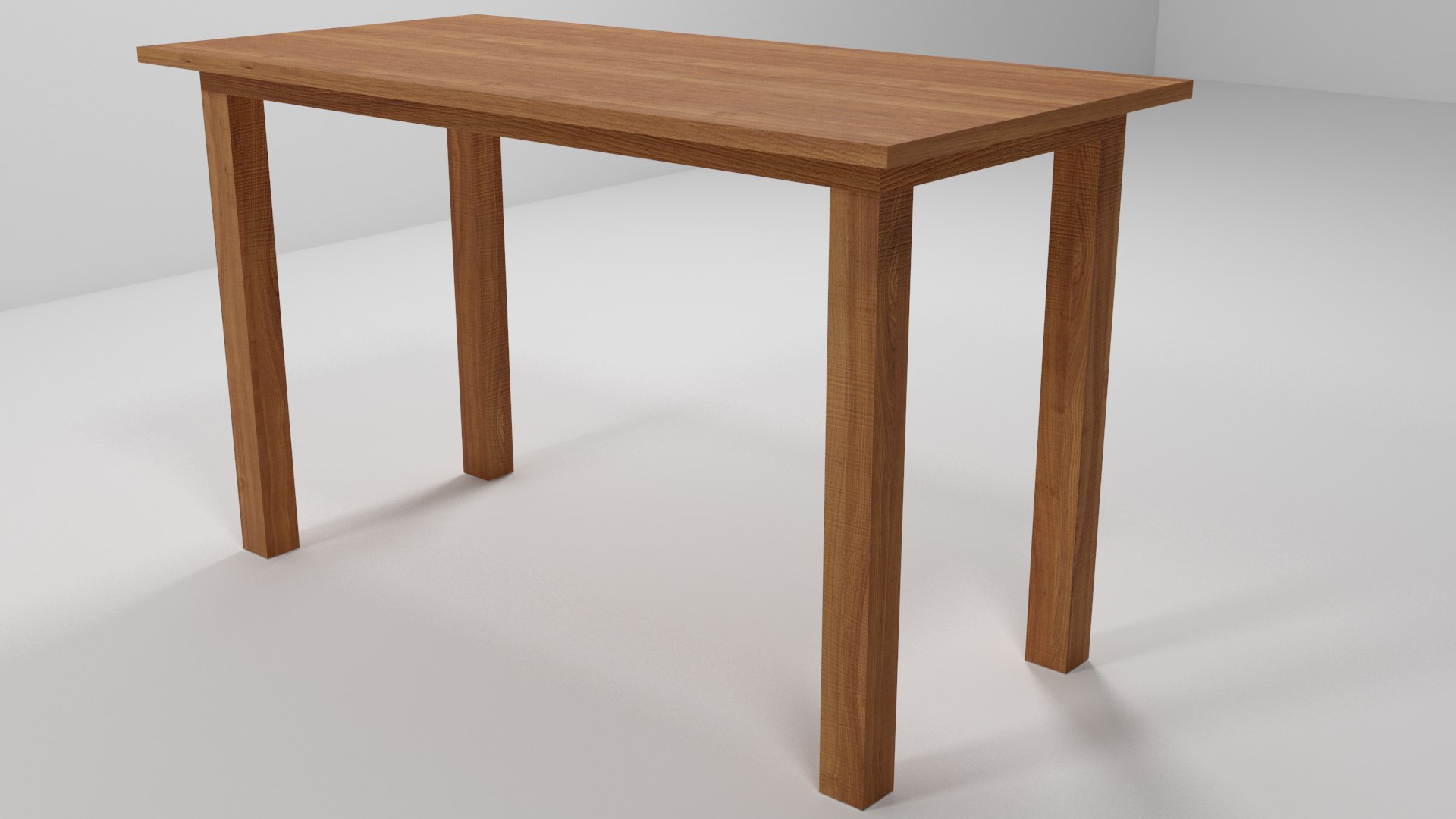 Low Poly Wooden Table 3D Model - TurboSquid 1925201