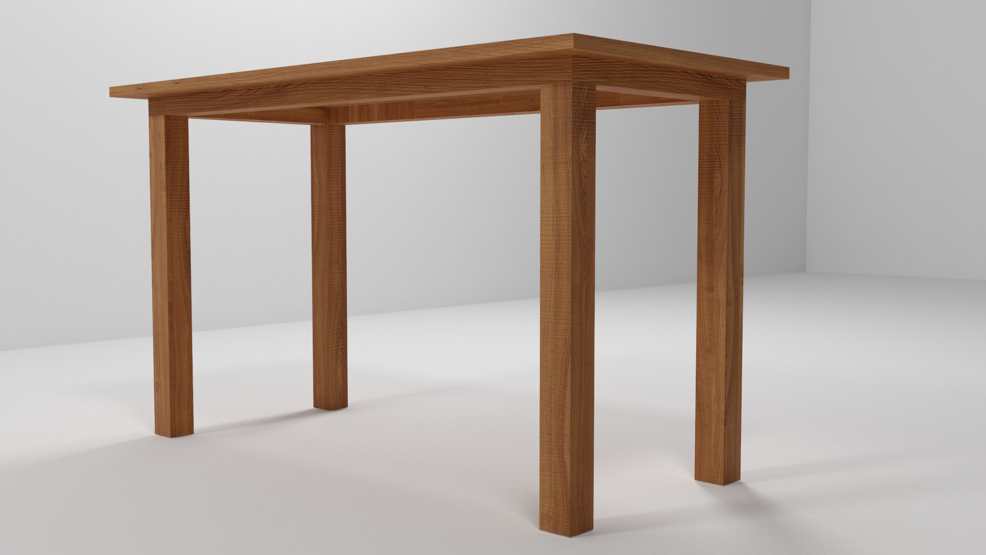 Low Poly Wooden Table 3D Model - TurboSquid 1925201