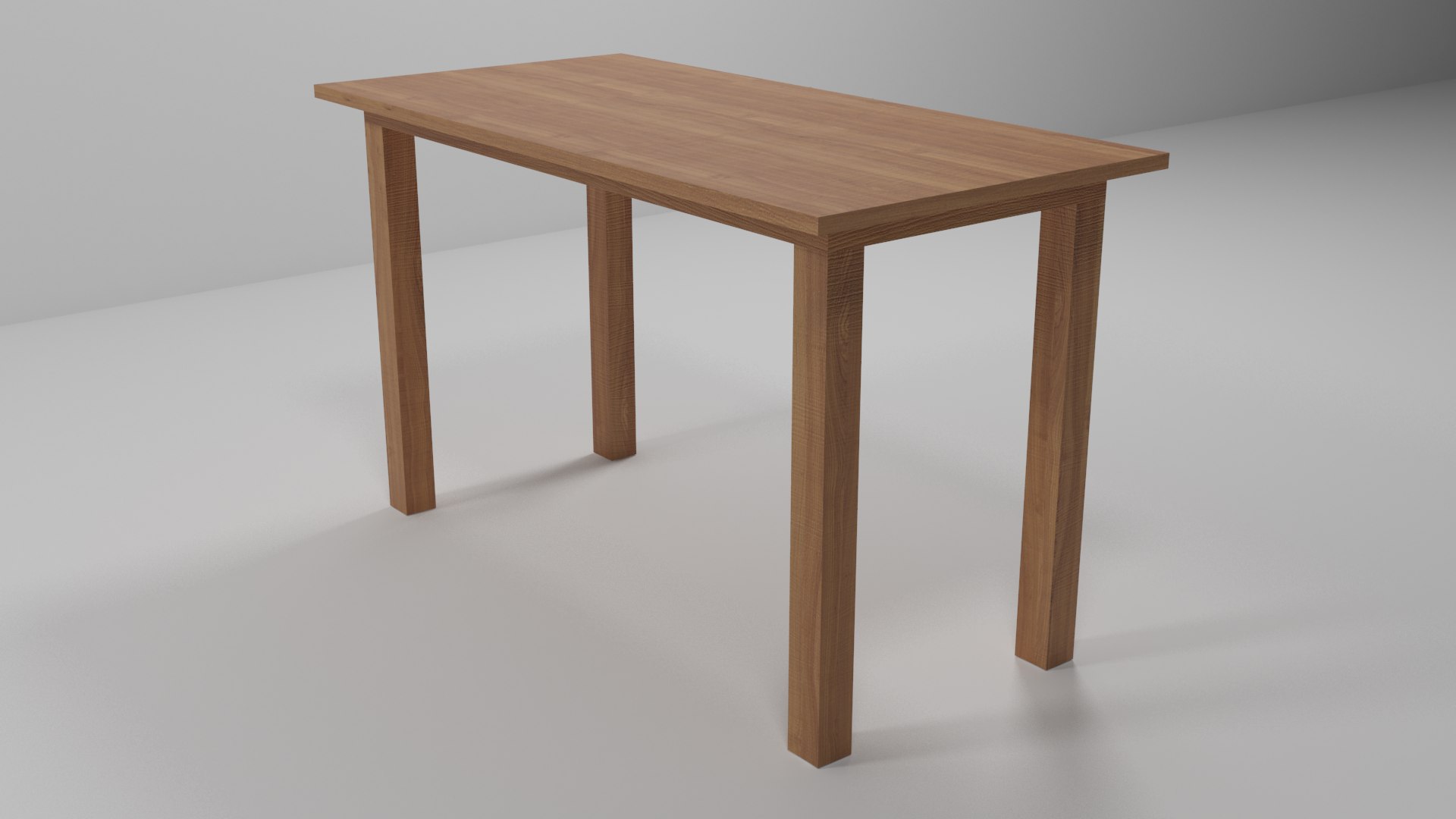 Low Poly Wooden Table 3D Model - TurboSquid 1925201