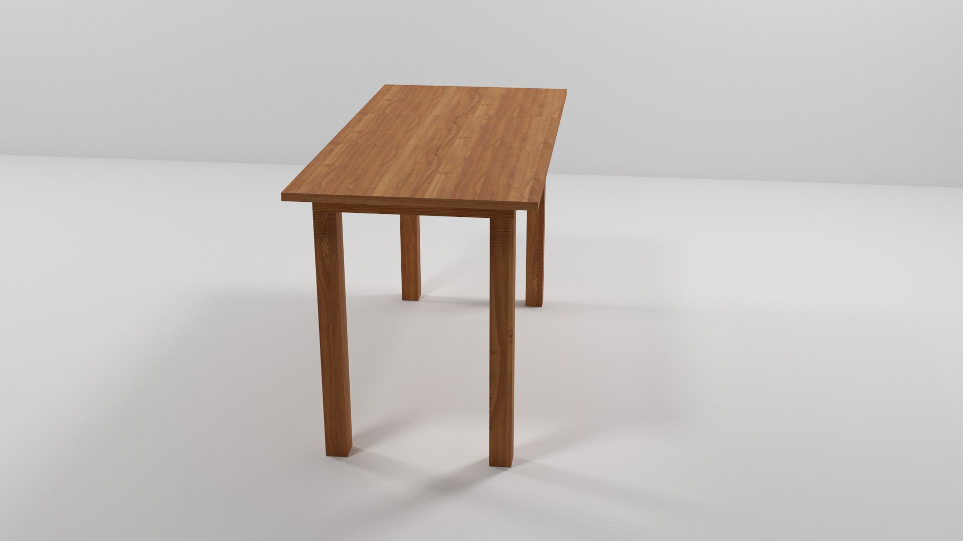 Low Poly Wooden Table 3D Model - TurboSquid 1925201