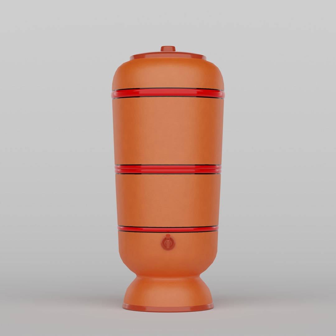 3D Model Brazilian Clay Filter - TurboSquid 2107412