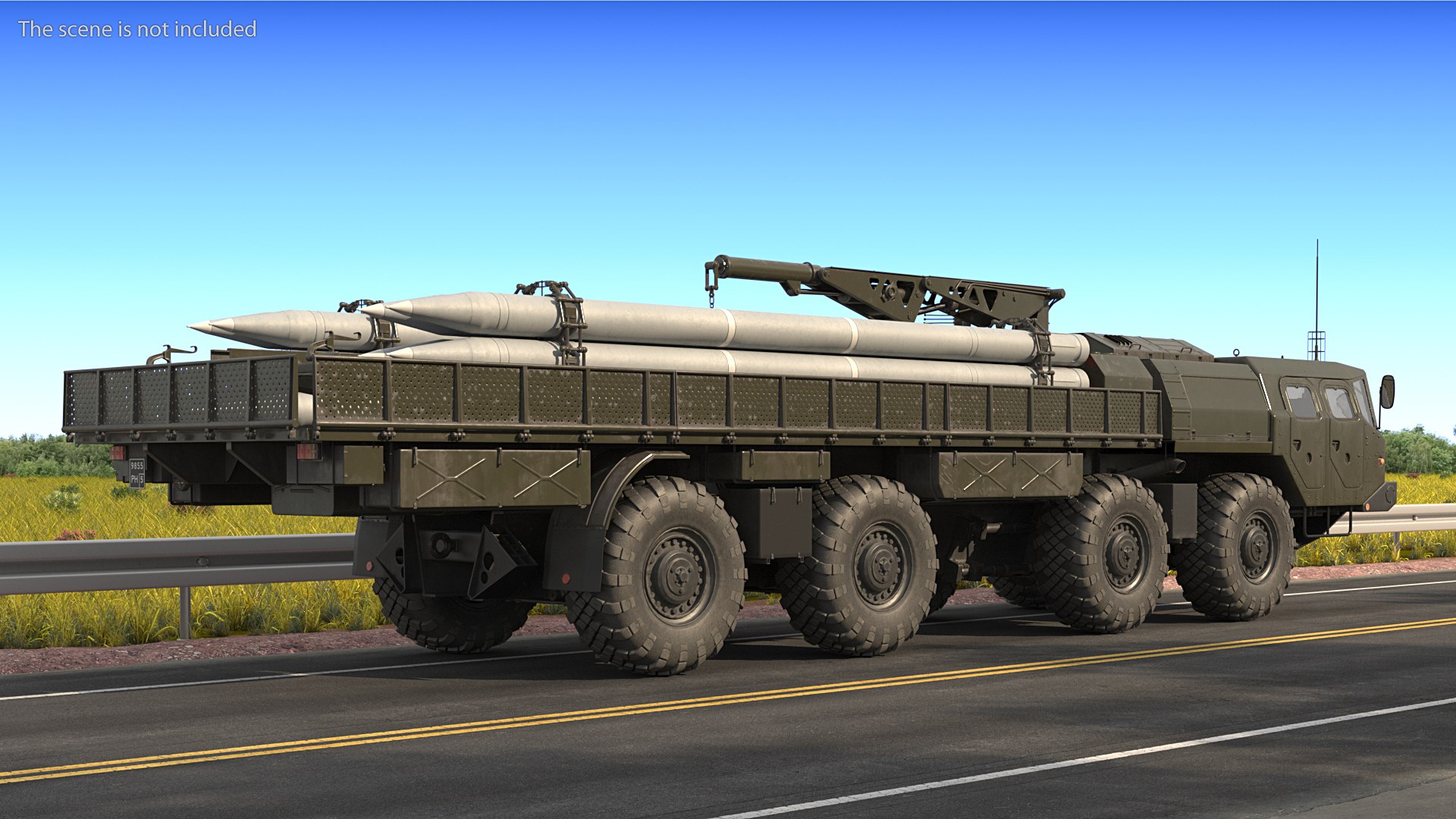 3D tzm 9t234 2 transloader - TurboSquid 1549748