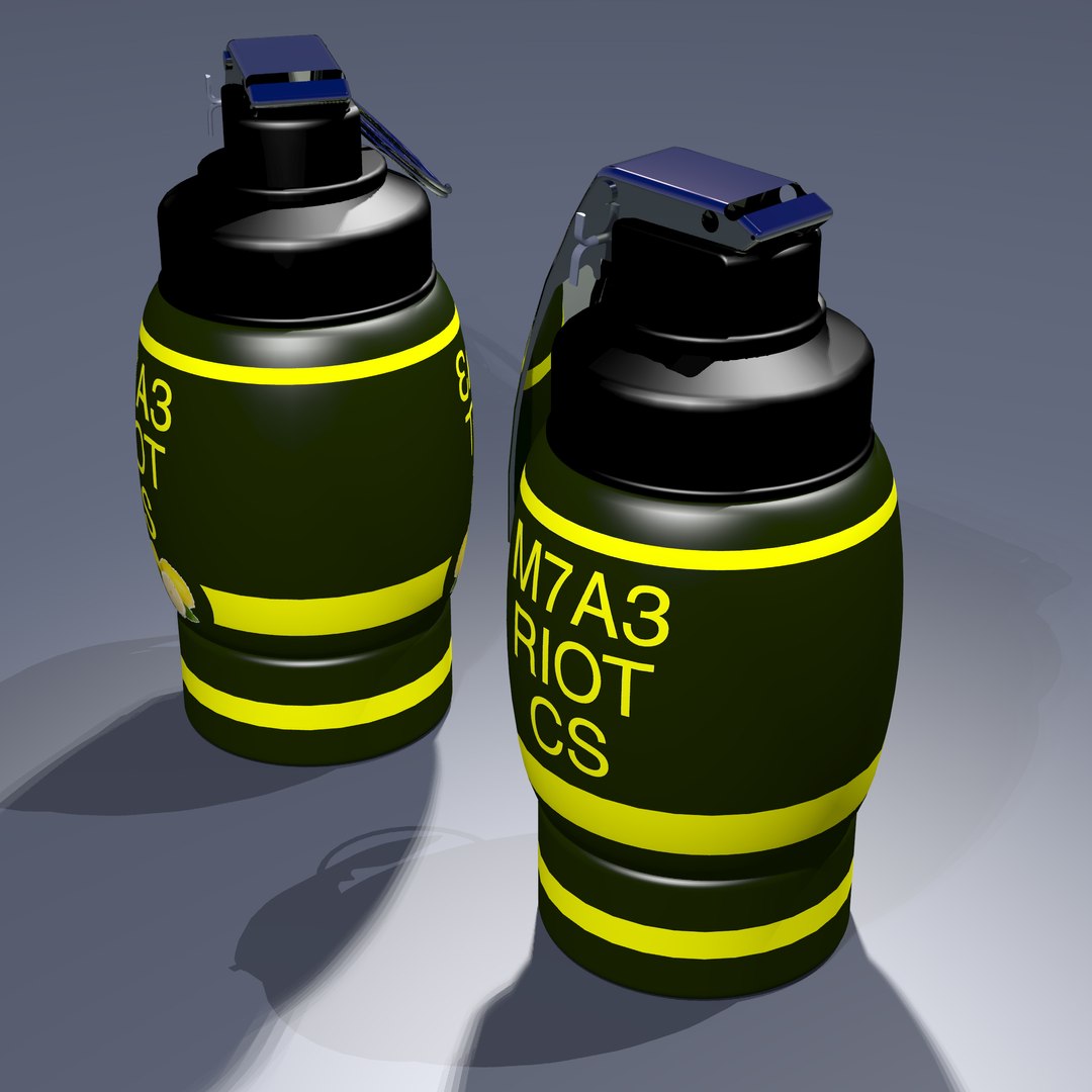 Riot Tear Gas Grenade 3ds