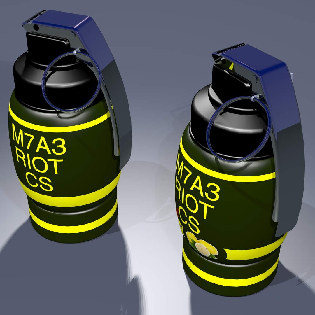 Riot Tear Gas Grenade 3ds