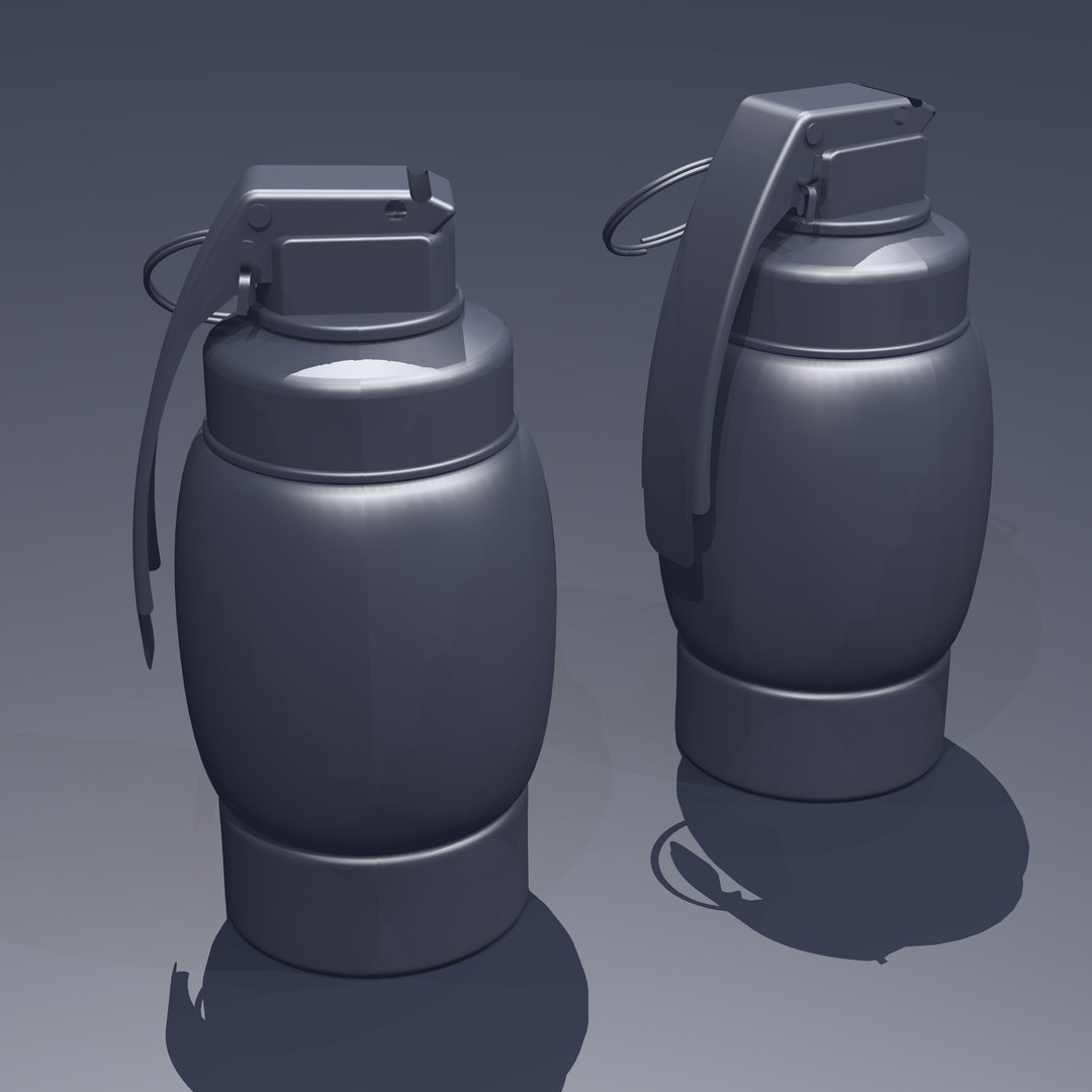 Riot Tear Gas Grenade 3ds