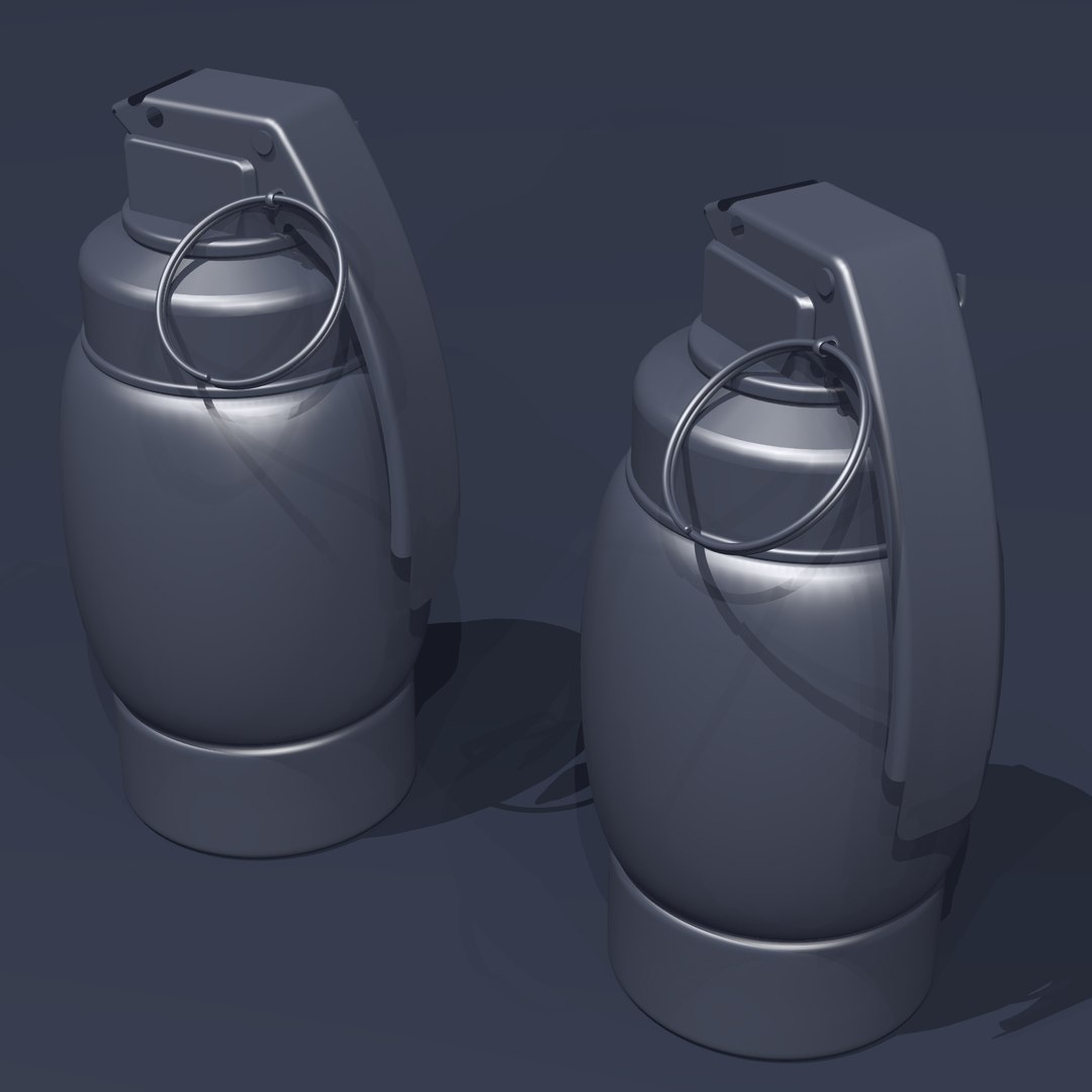 Riot Tear Gas Grenade 3ds