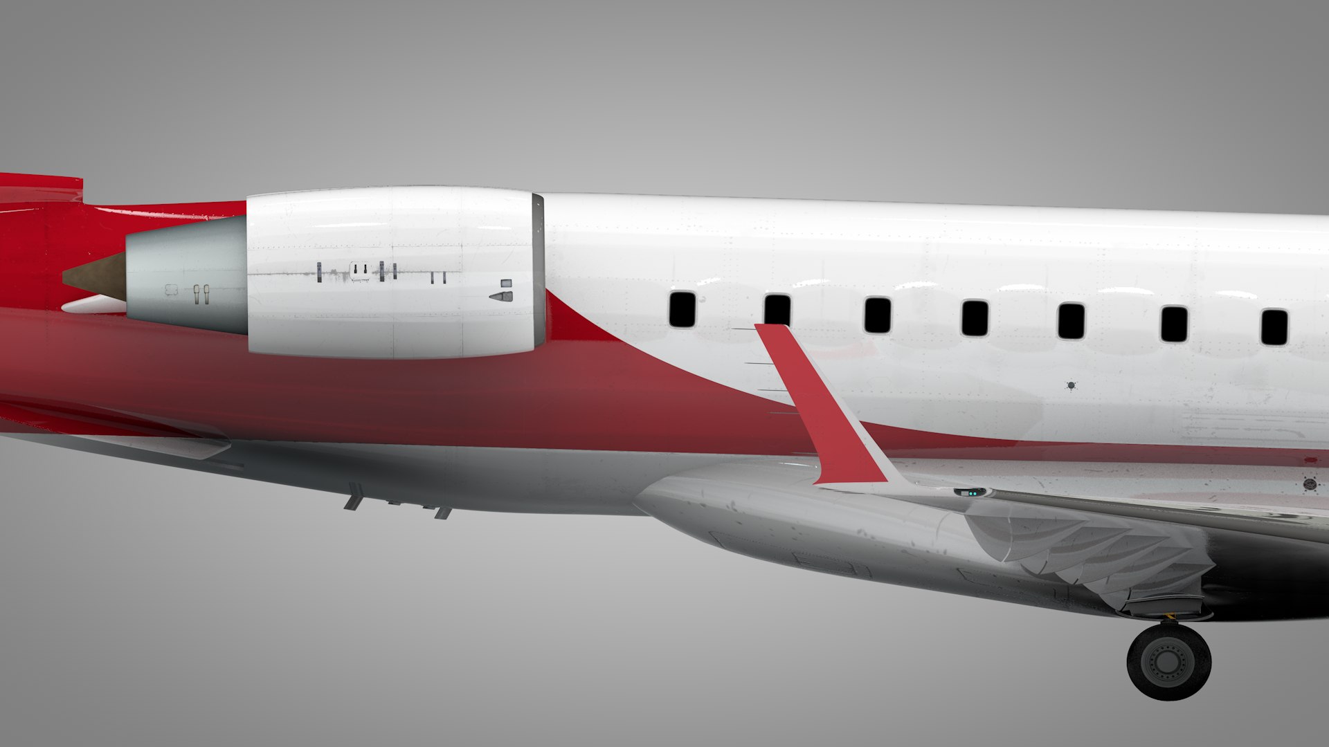 3D Petroleum Air Services PAS BOMBARDIER CRJ 900 L2121 - TurboSquid 2210999