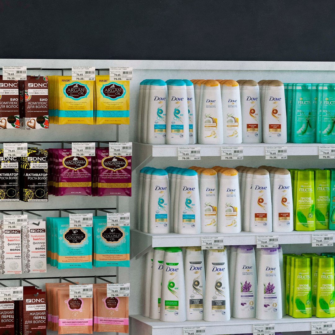 Showcase 044 Shampoos Model - TurboSquid 1947713