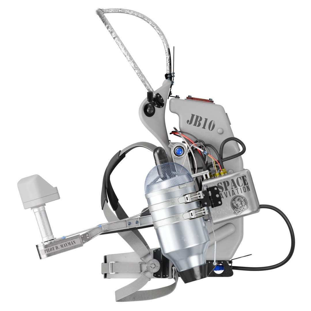 Jetpack 10 D 3D Model - TurboSquid 2334899
