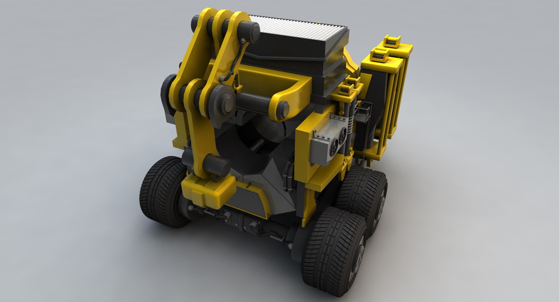 Designs heavy duty machine 3D model - TurboSquid 1264253