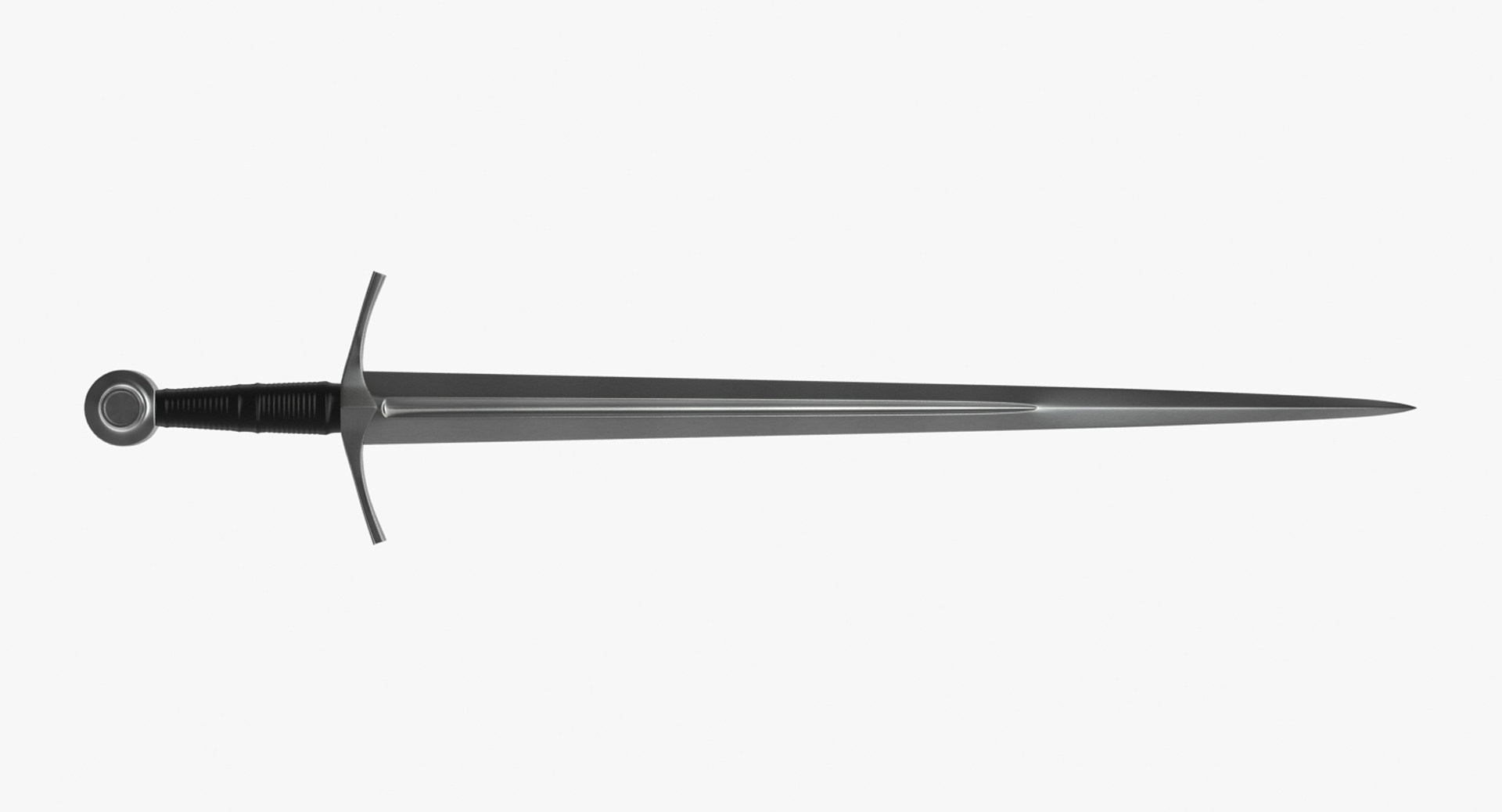 3d Knight Sword Model