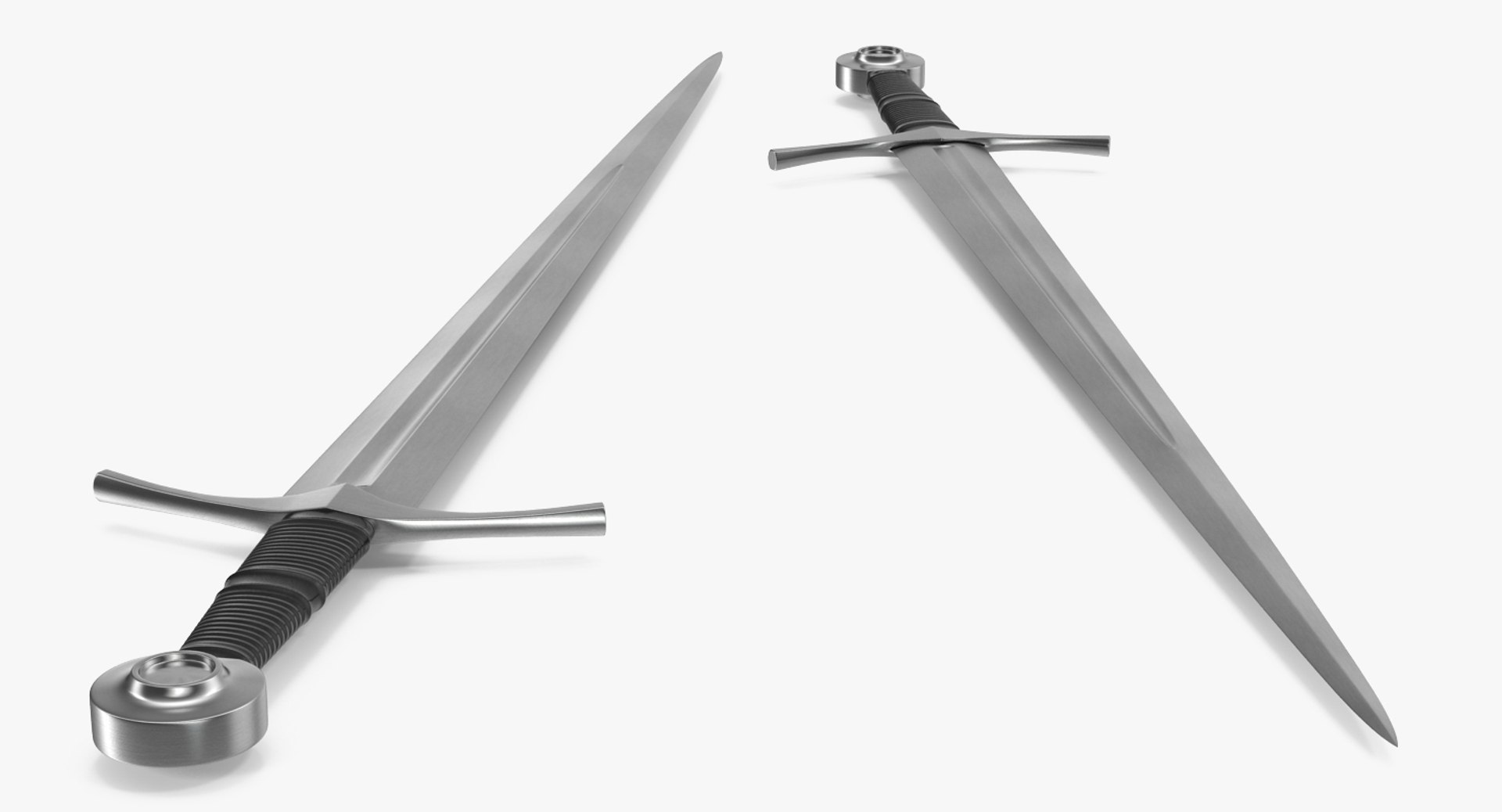 3d Knight Sword Model