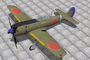 Nakajima Ki-84 3D Models for Download | TurboSquid