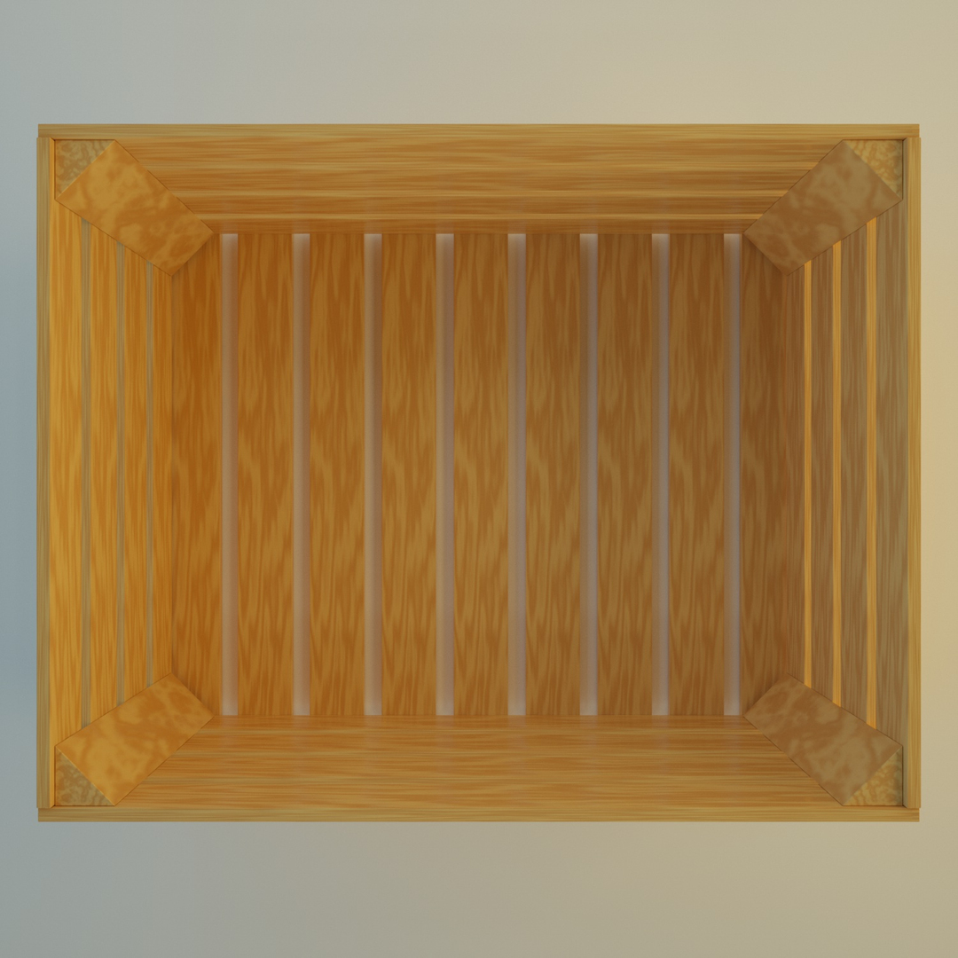 Free 3D wood box model - TurboSquid 1451370