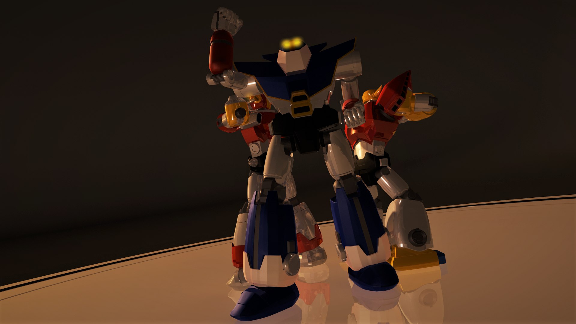 3D UFO DIAPOLON ROBOT TEAM - TurboSquid 1986622