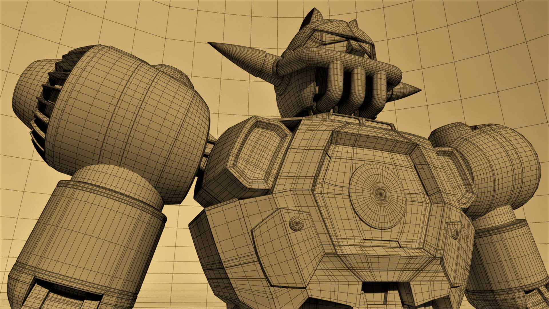 3D UFO DIAPOLON ROBOT TEAM - TurboSquid 1986622