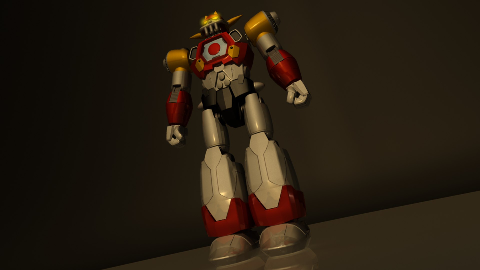 3D UFO DIAPOLON ROBOT TEAM - TurboSquid 1986622