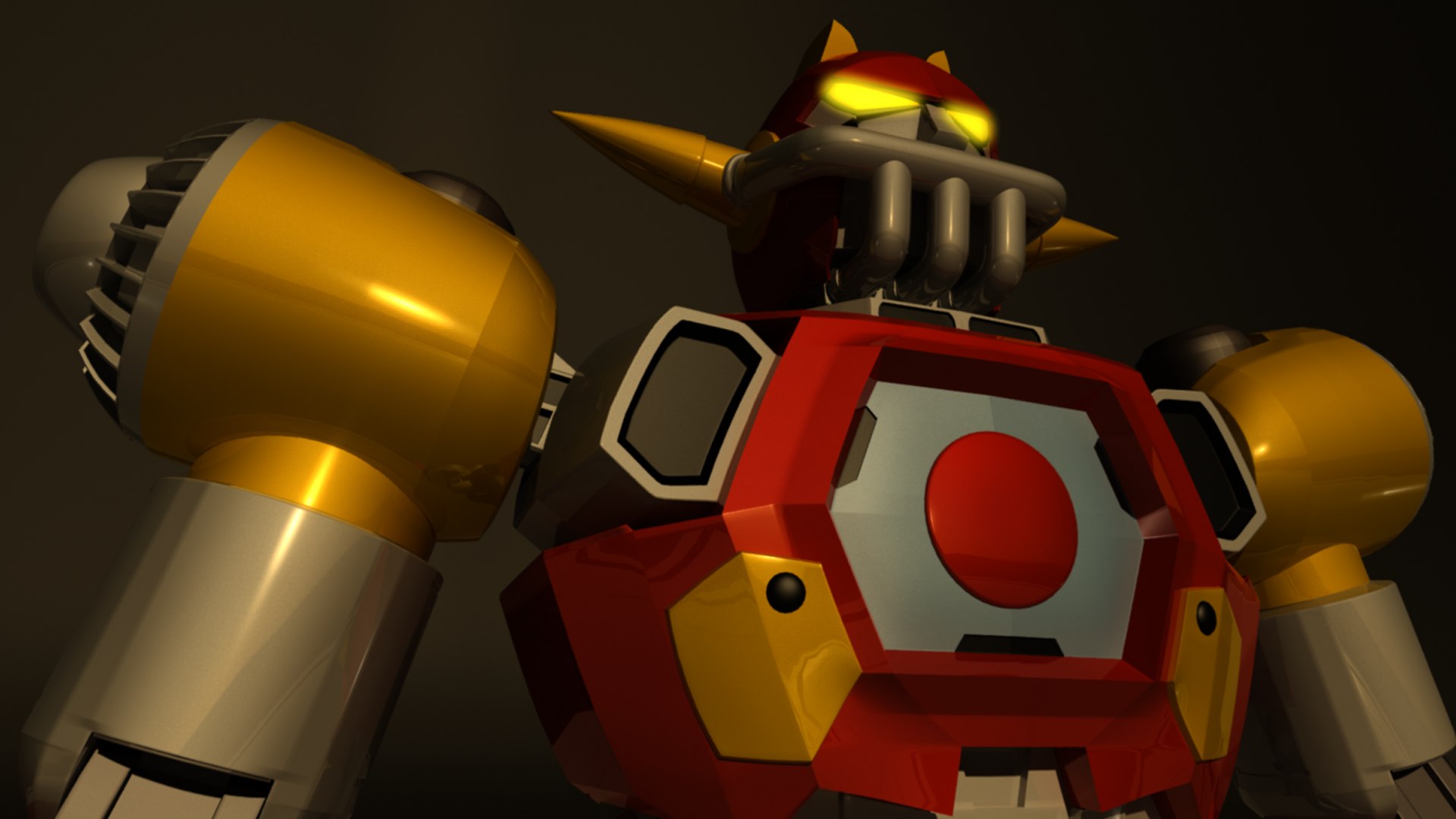 3D UFO DIAPOLON ROBOT TEAM - TurboSquid 1986622