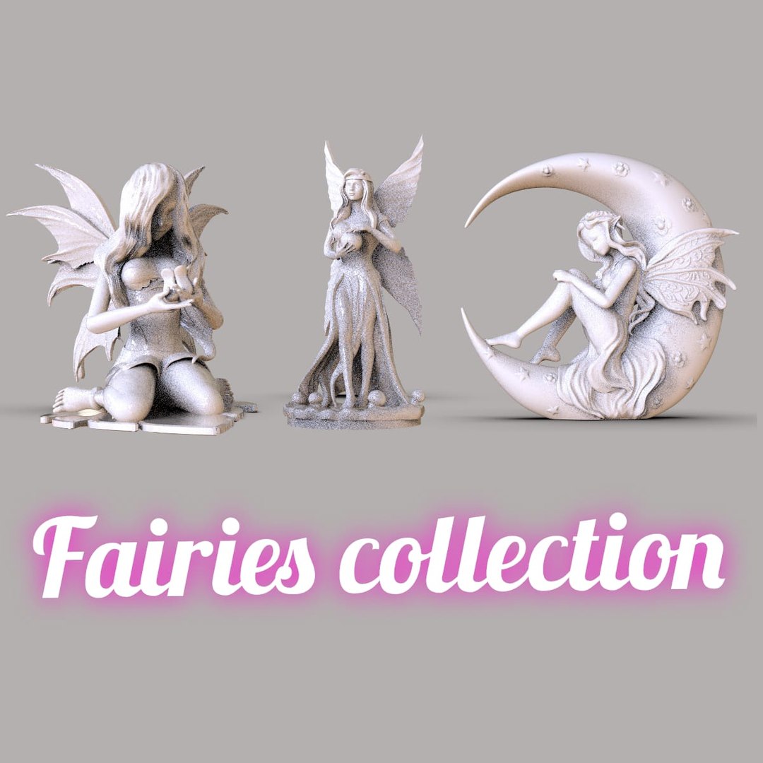Fairies Collection 3D Model - TurboSquid 2387006