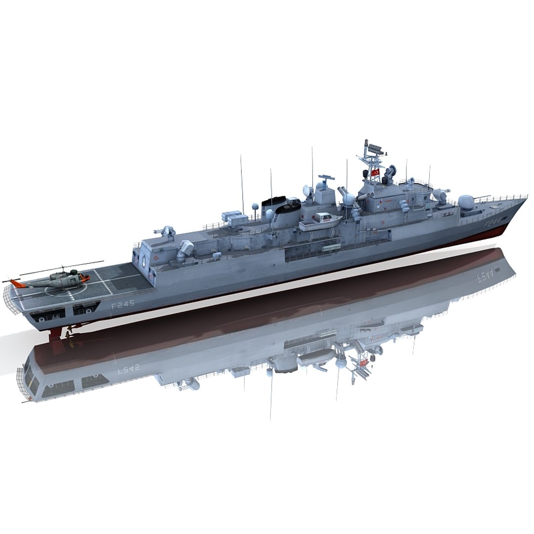 3d Model Meko 200 Frigate