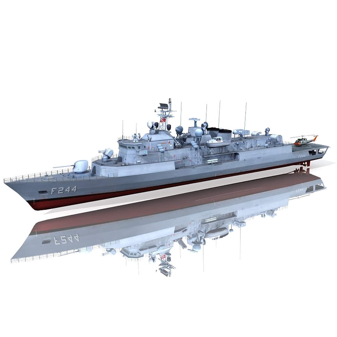 3d Model Meko 200 Frigate