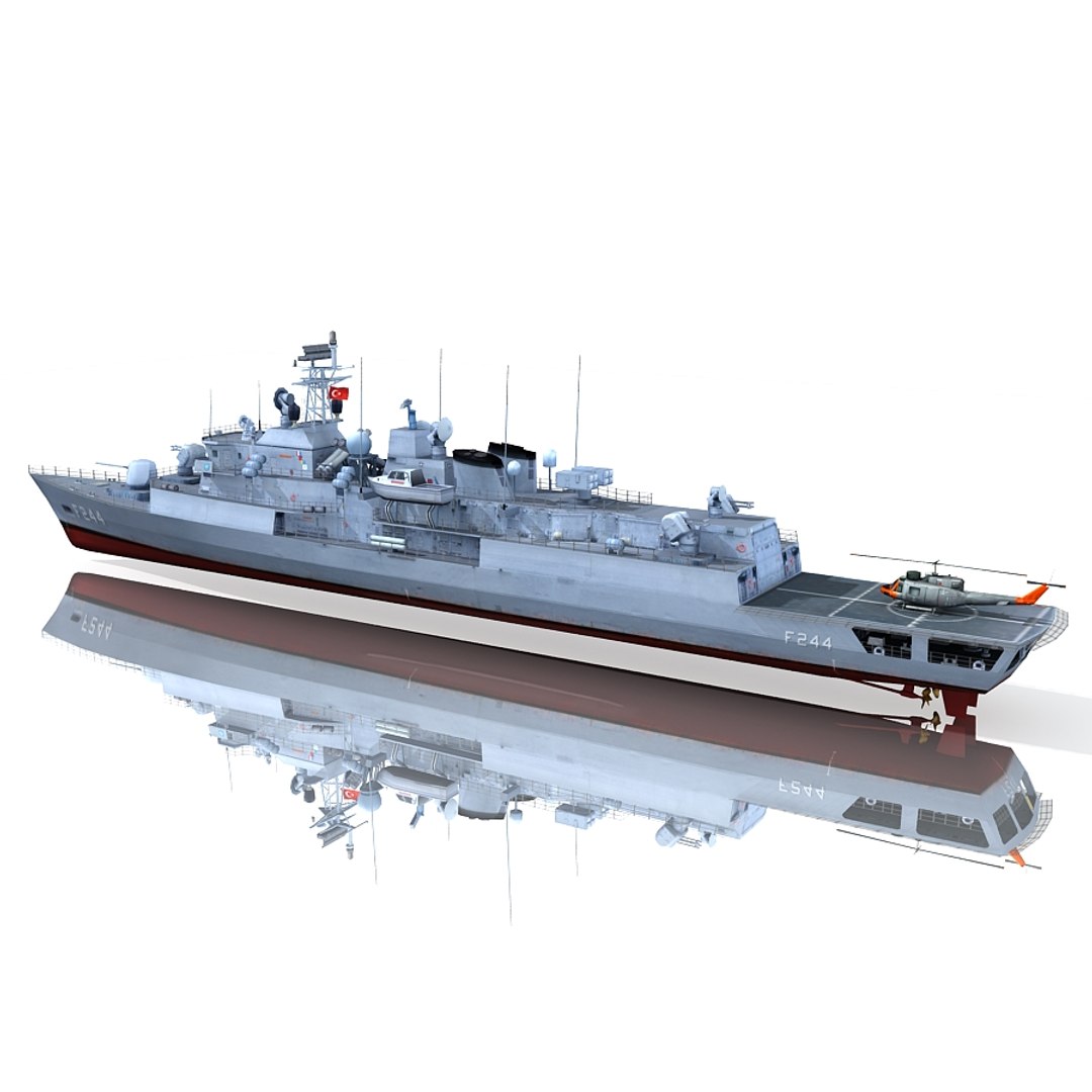 3d Model Meko 200 Frigate