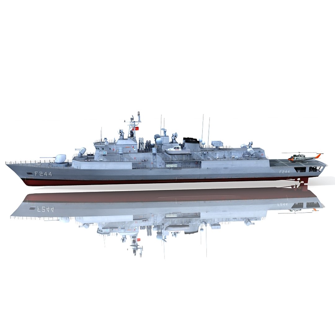 3d Model Meko 200 Frigate