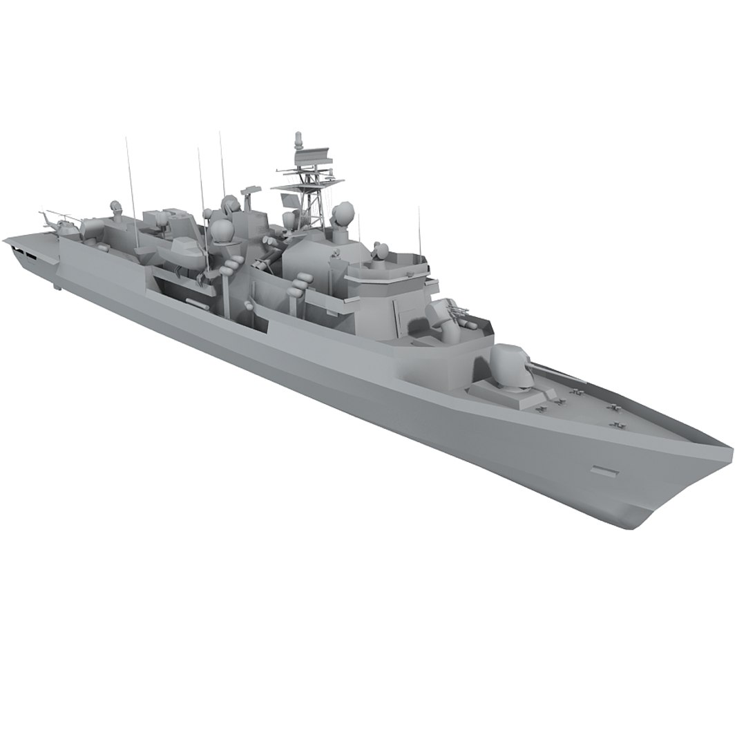 3d Model Meko 200 Frigate