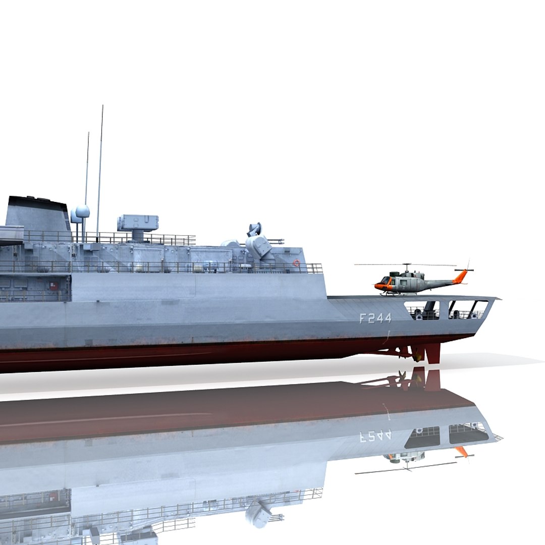 3d Model Meko 200 Frigate