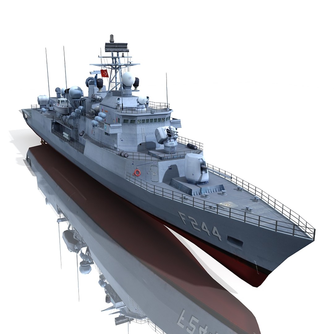 3d Model Meko 200 Frigate
