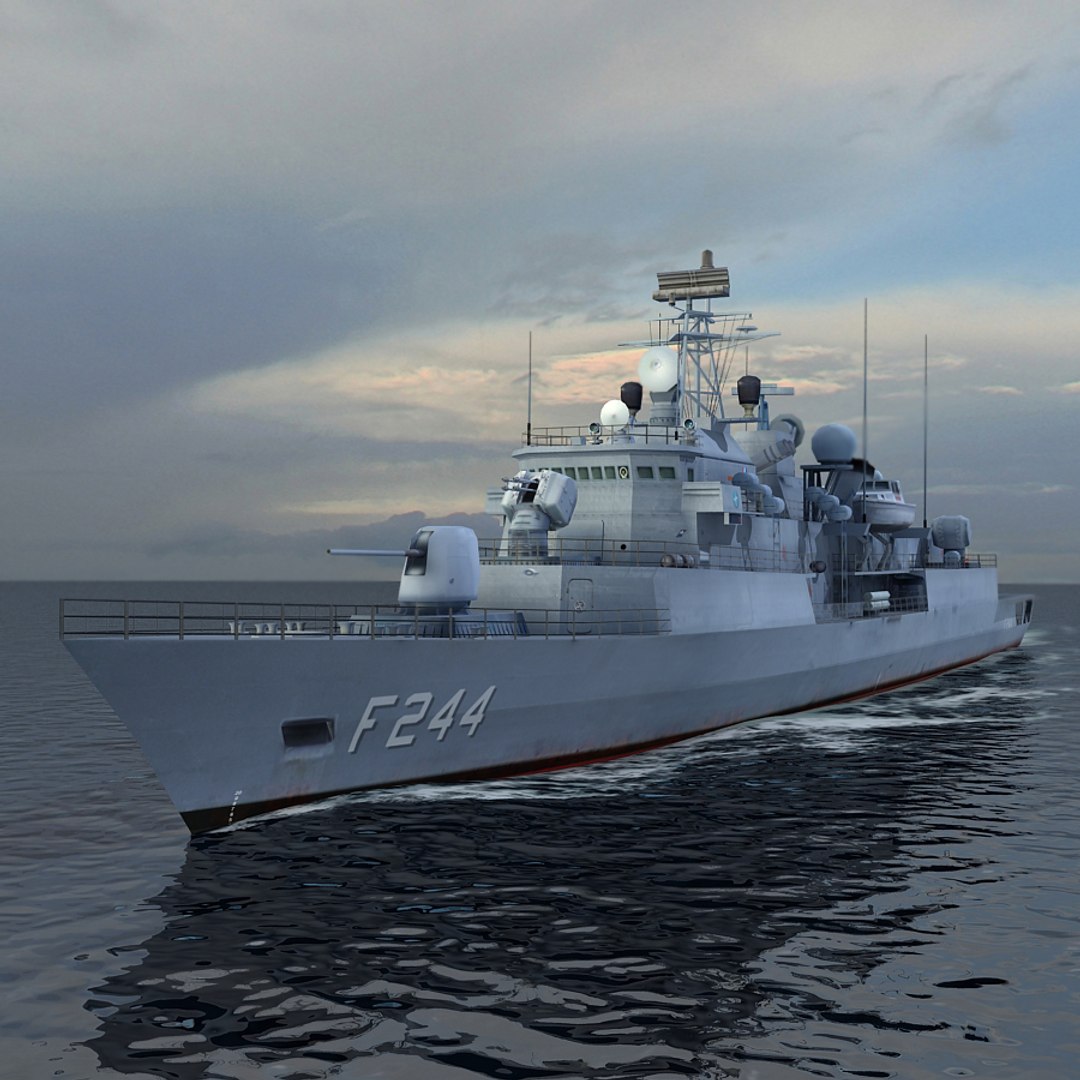 3d Model Meko 200 Frigate