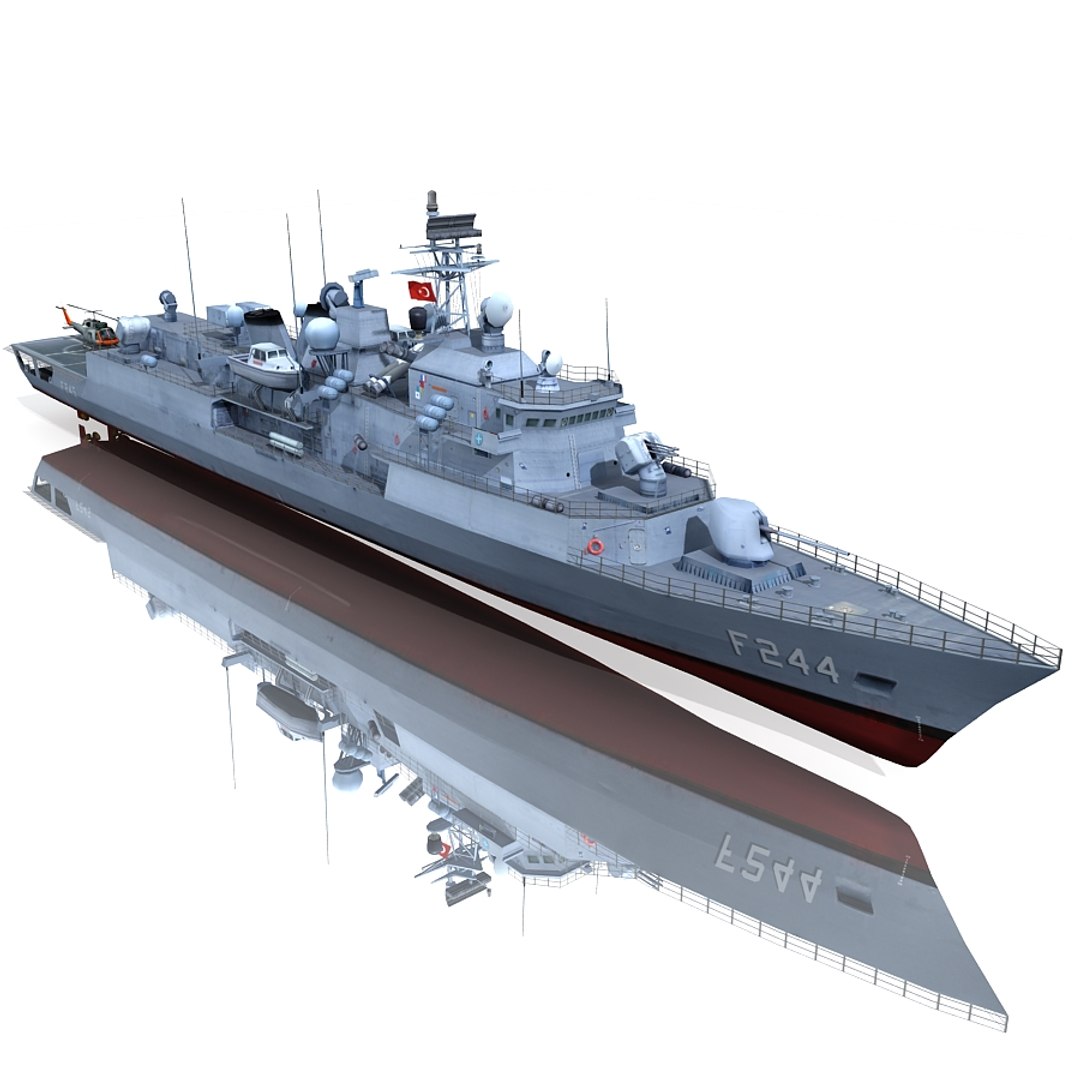 3d Model Meko 200 Frigate