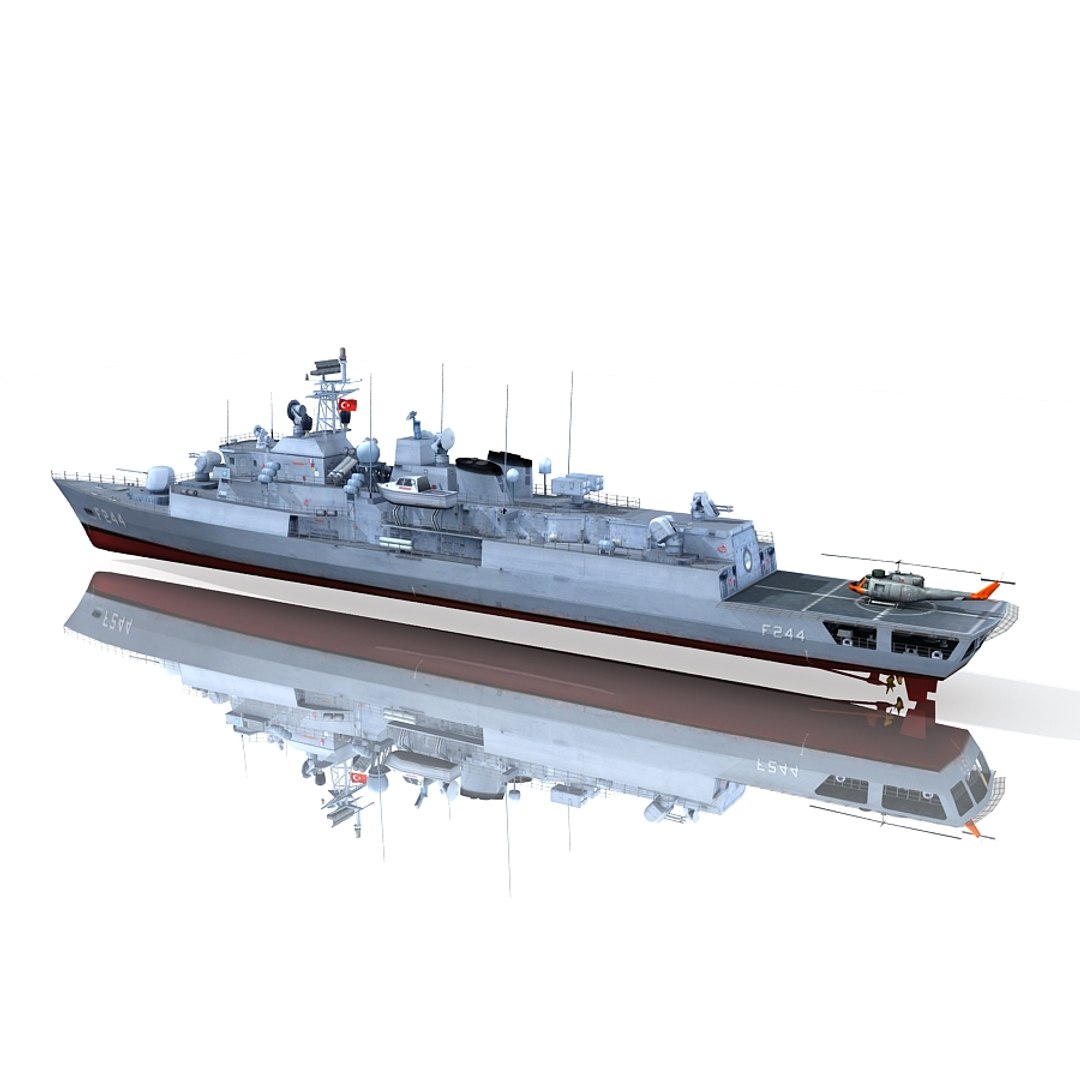 3d Model Meko 200 Frigate