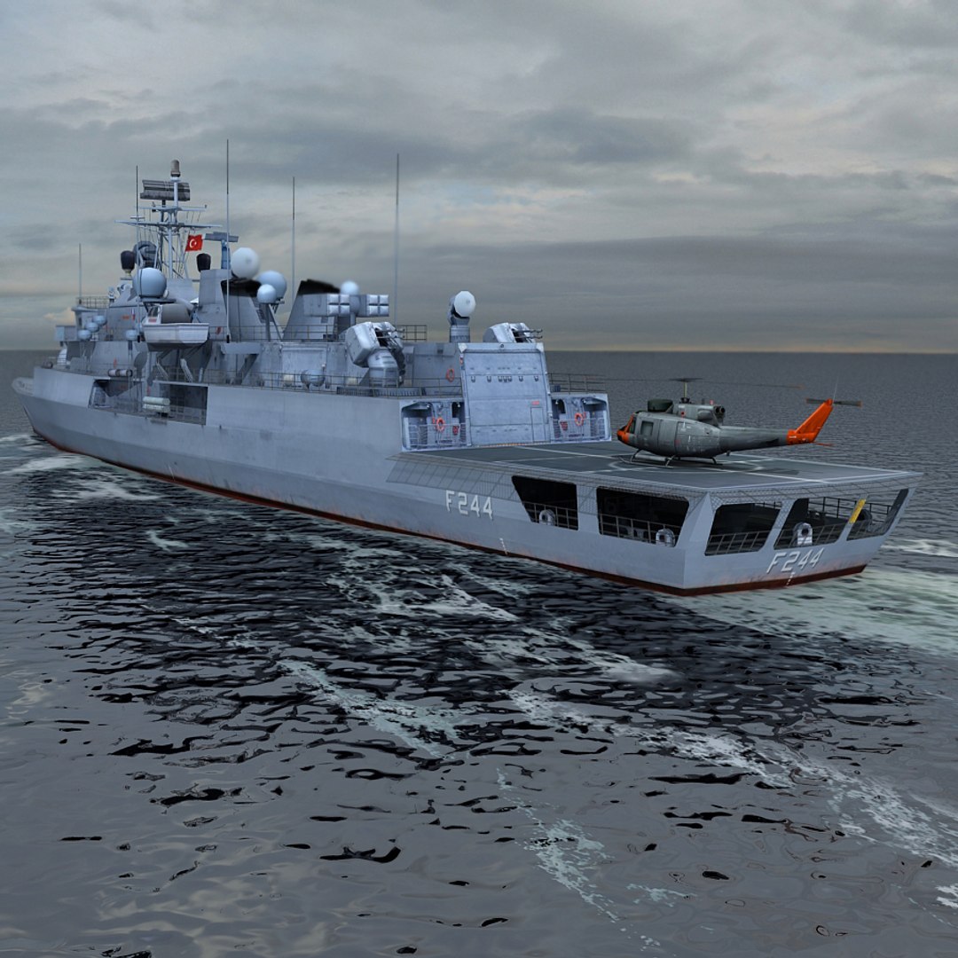 3d Model Meko 200 Frigate