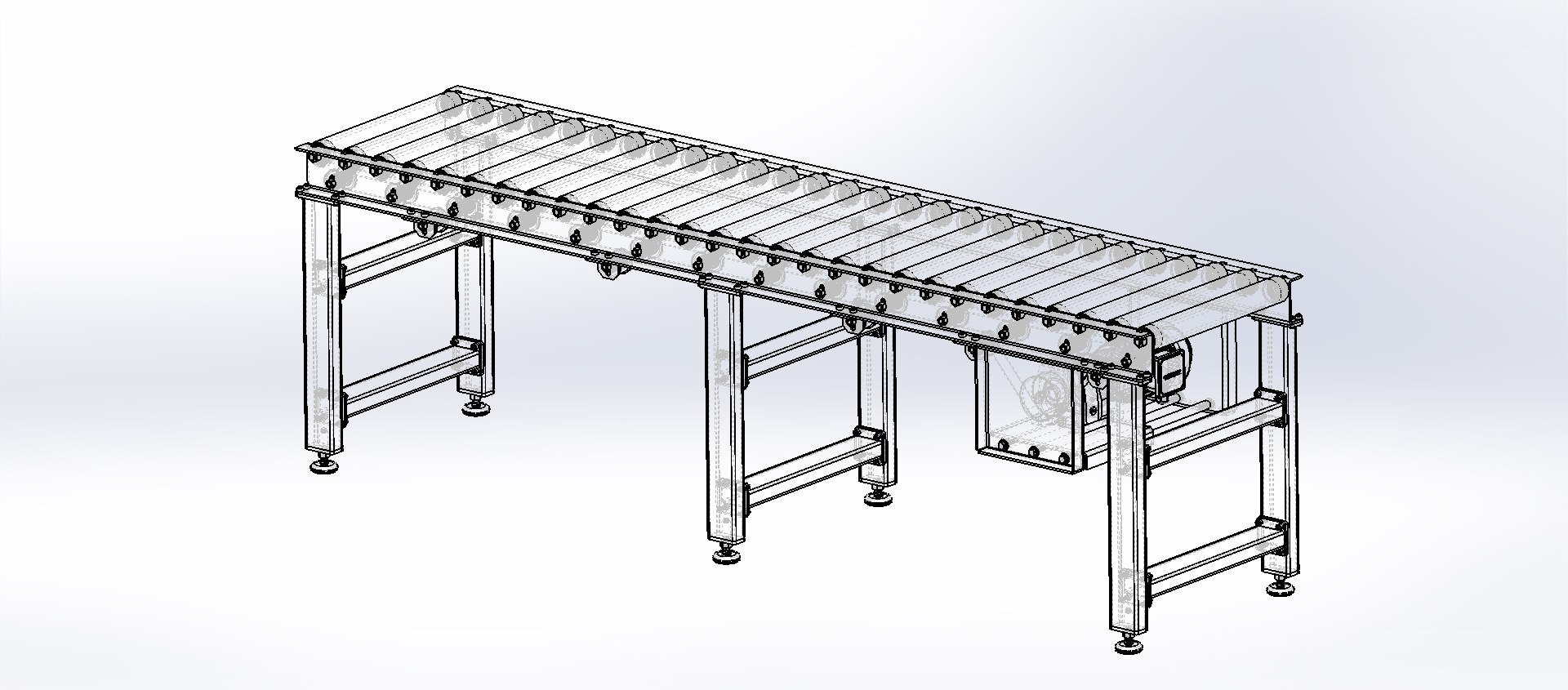 Conveyor 3D Model - TurboSquid 1328721