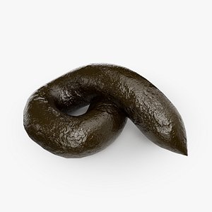 3D Little Slimy Drop Of Poop - TurboSquid 2309109