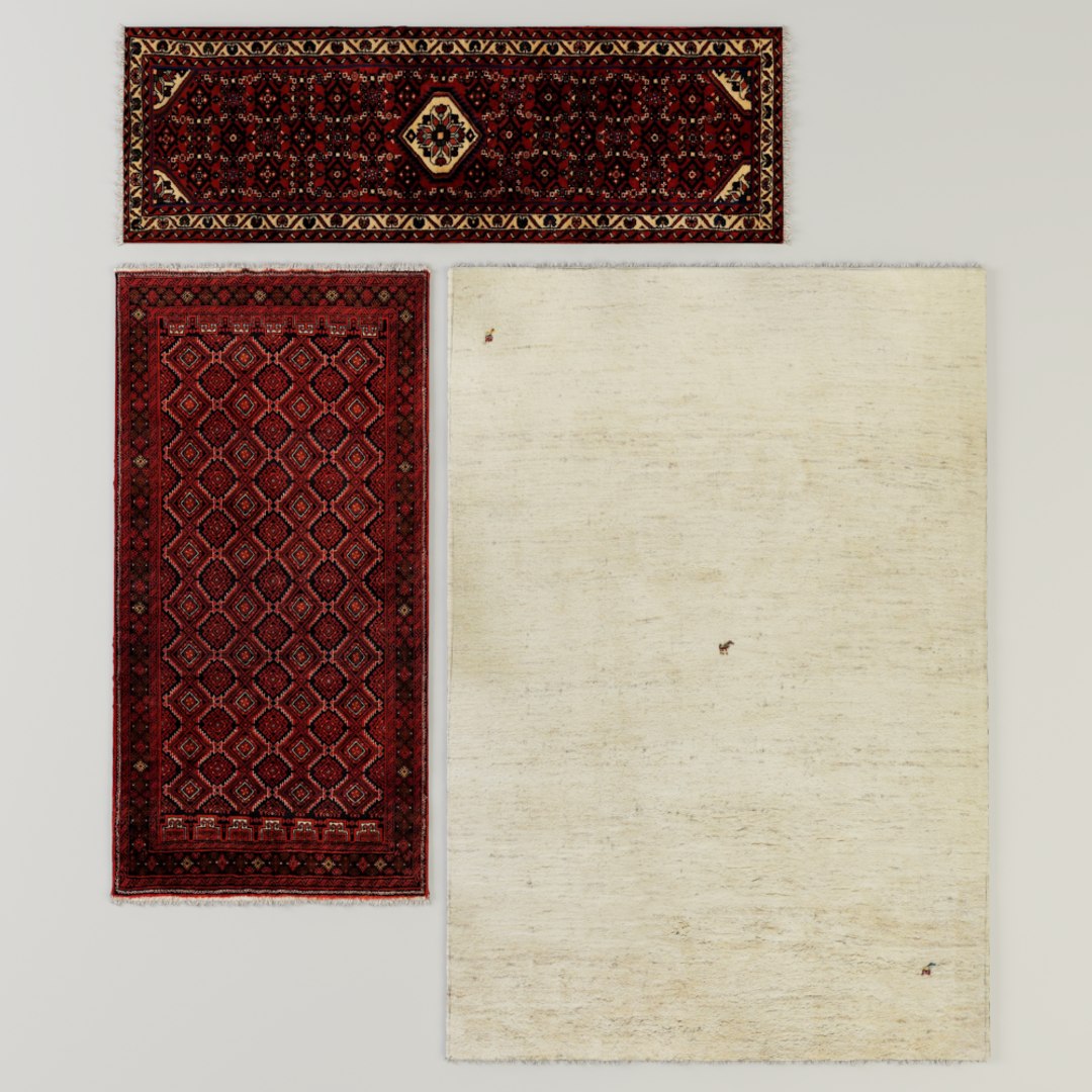 3D Model Rug Wool Naturally - TurboSquid 1197047