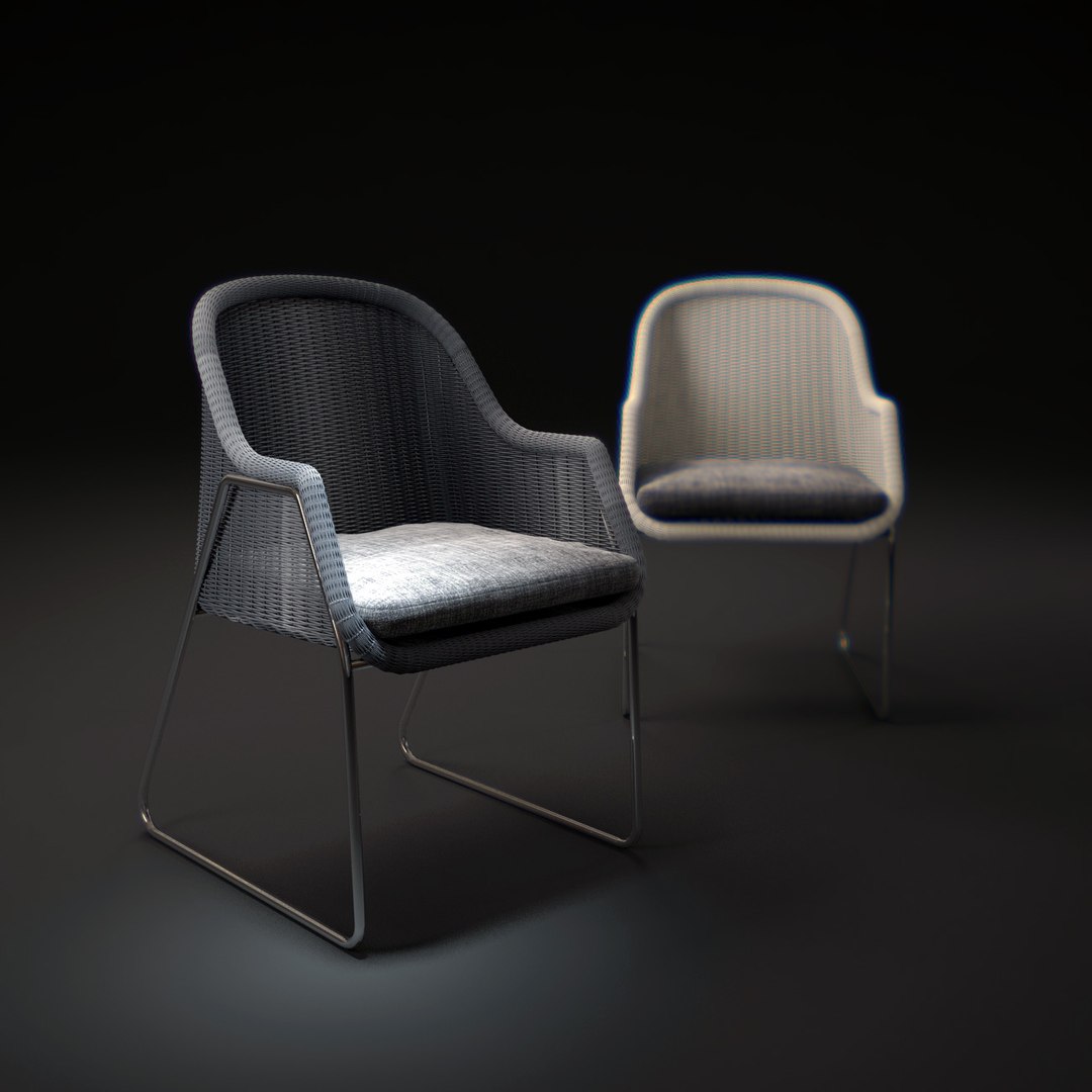 3d model kiddy-mood-chair