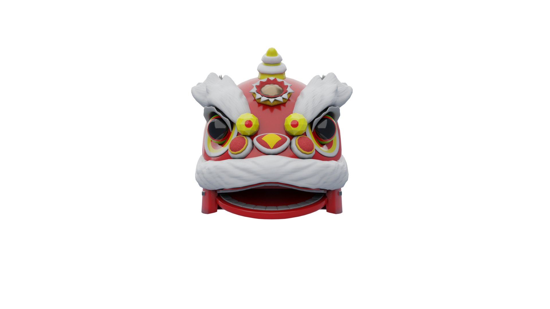 Lion Dance Model - TurboSquid 2075810