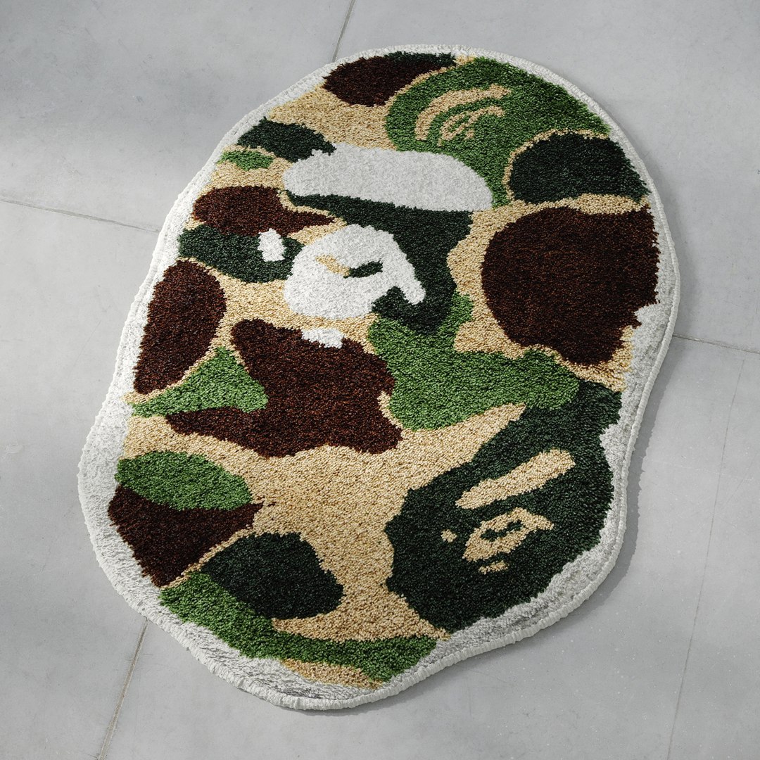 Rug Bape Ape Head 3D - TurboSquid 1901720
