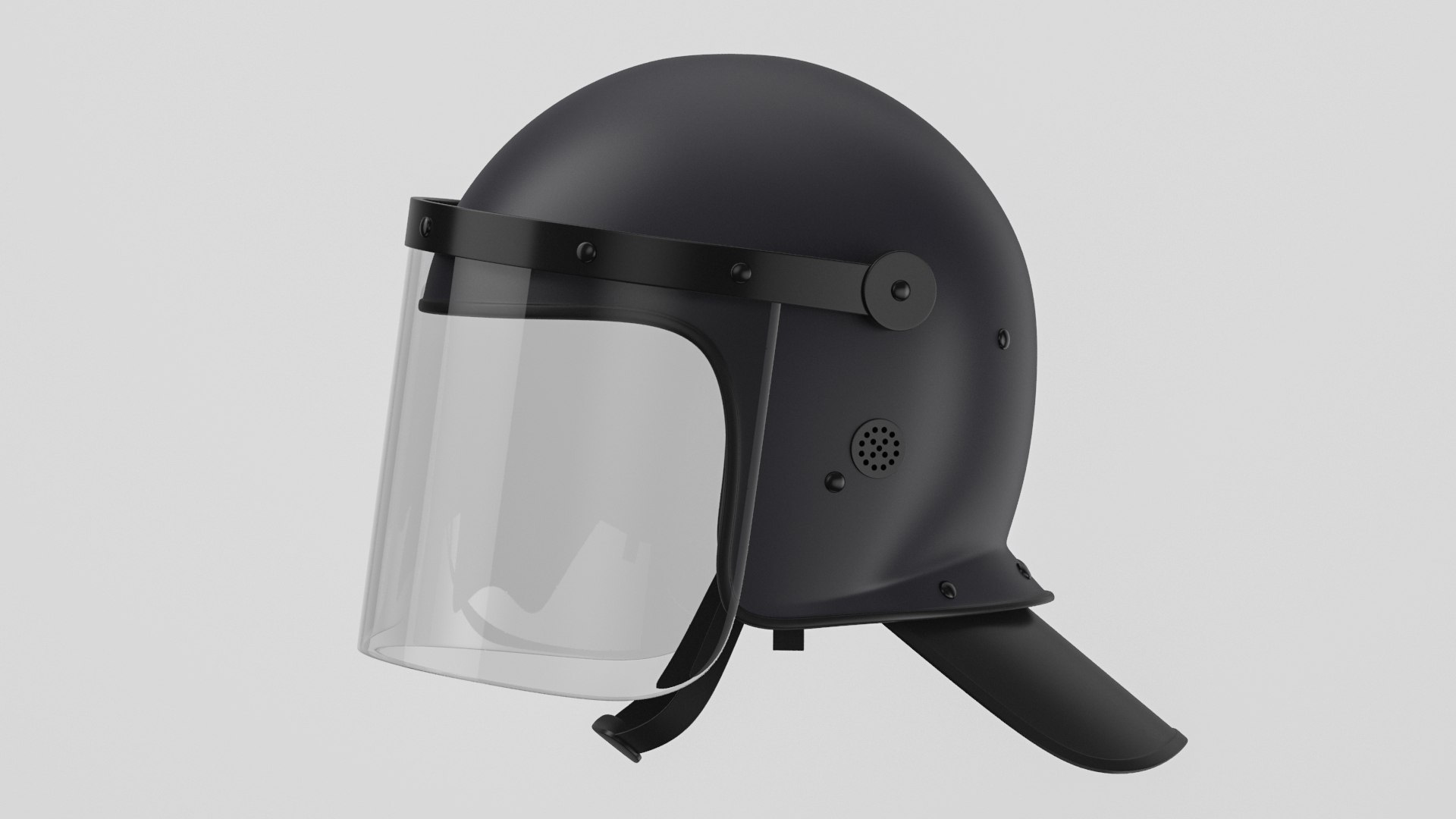 3D Riot Helmet 01 - TurboSquid 1873302