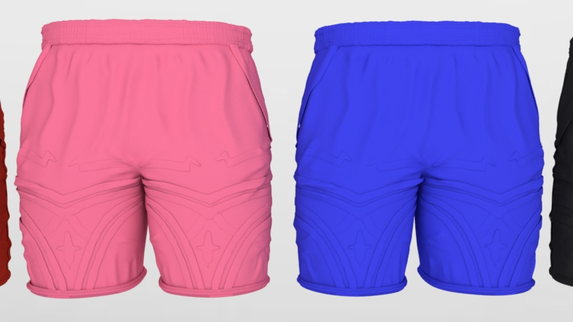3D Shorts model - TurboSquid 1834465