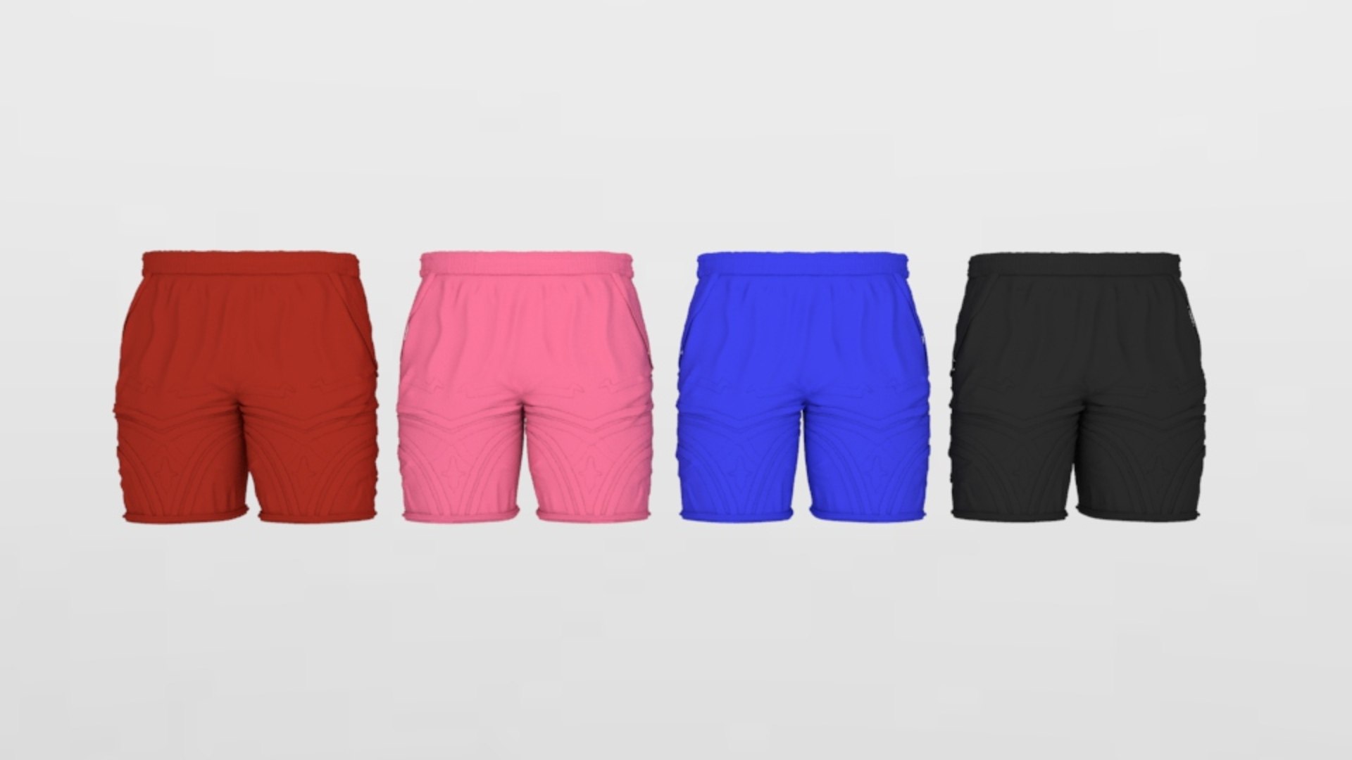 3D Shorts model - TurboSquid 1834465