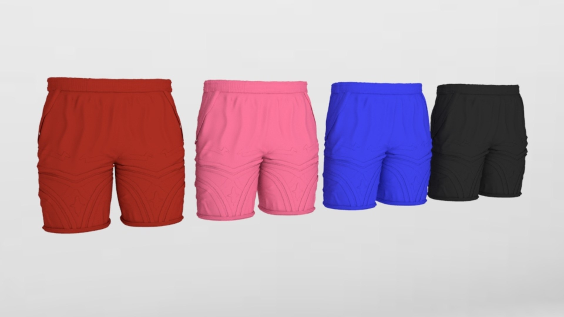 3D Shorts model - TurboSquid 1834465