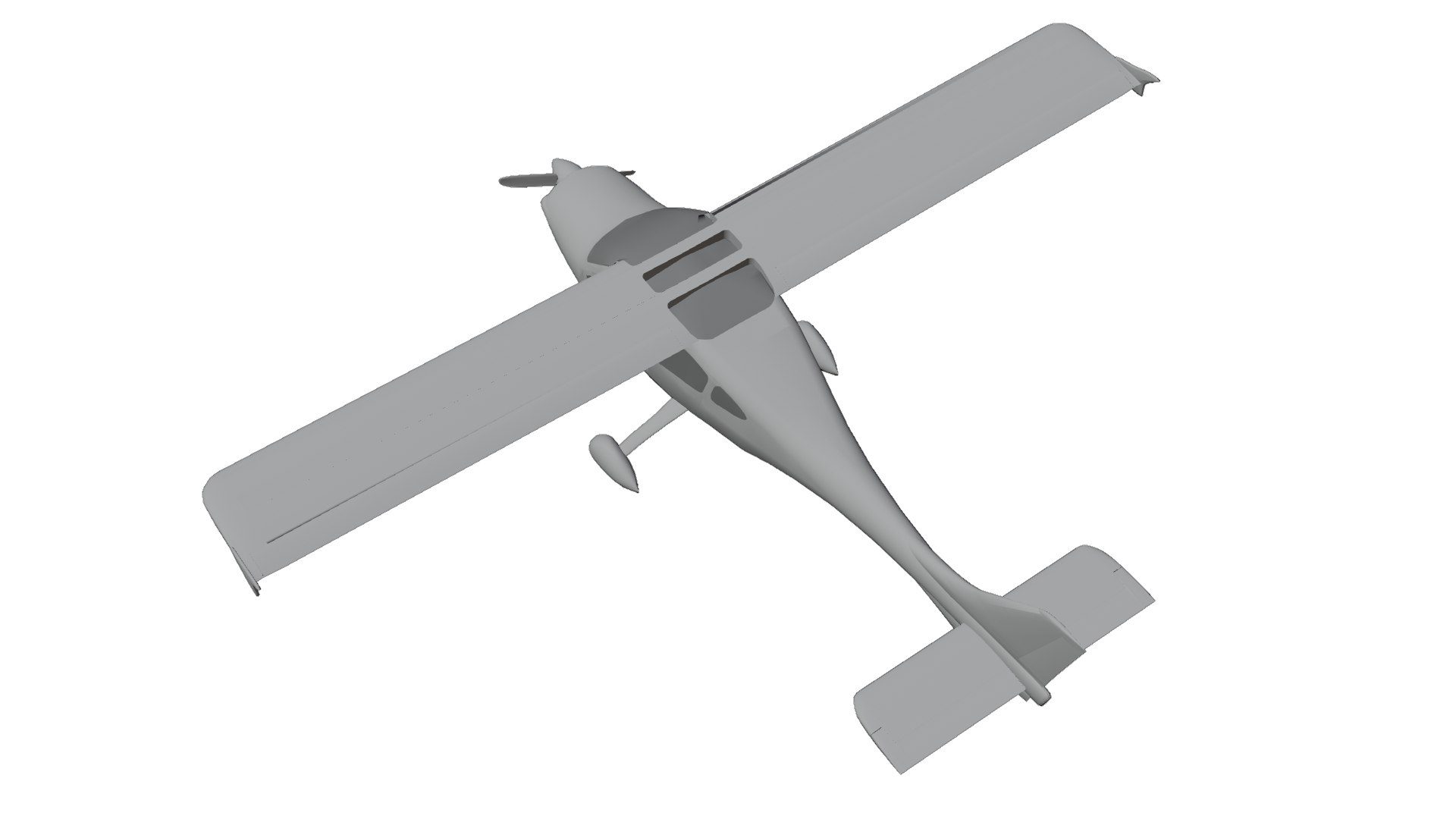 C4 Light Sport Aircraft Model - TurboSquid 2315383