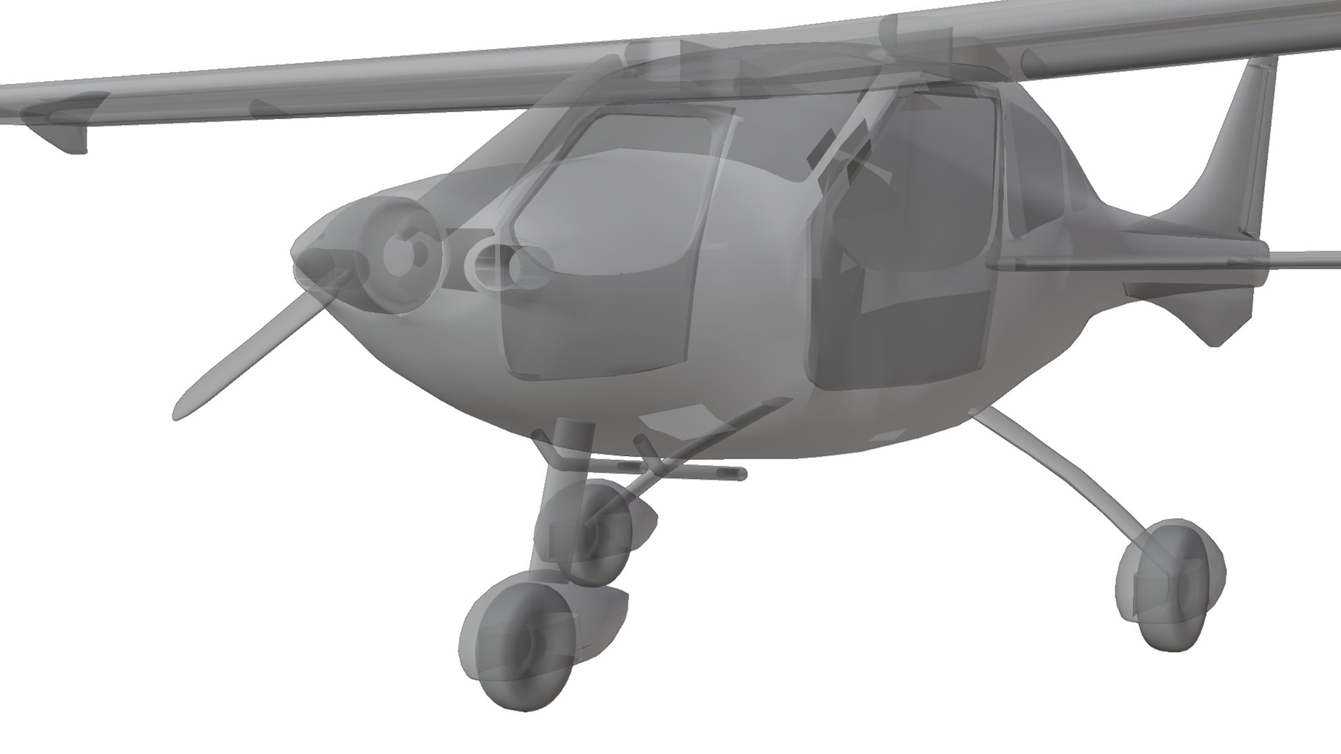 C4 Light Sport Aircraft Model - TurboSquid 2315383