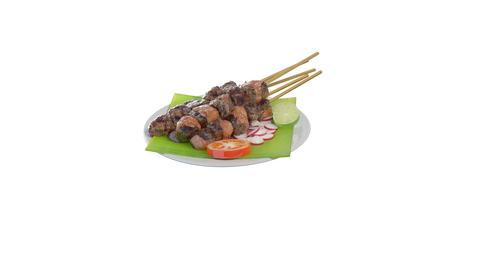 3D Chicken Satay 3D - TurboSquid 2310701